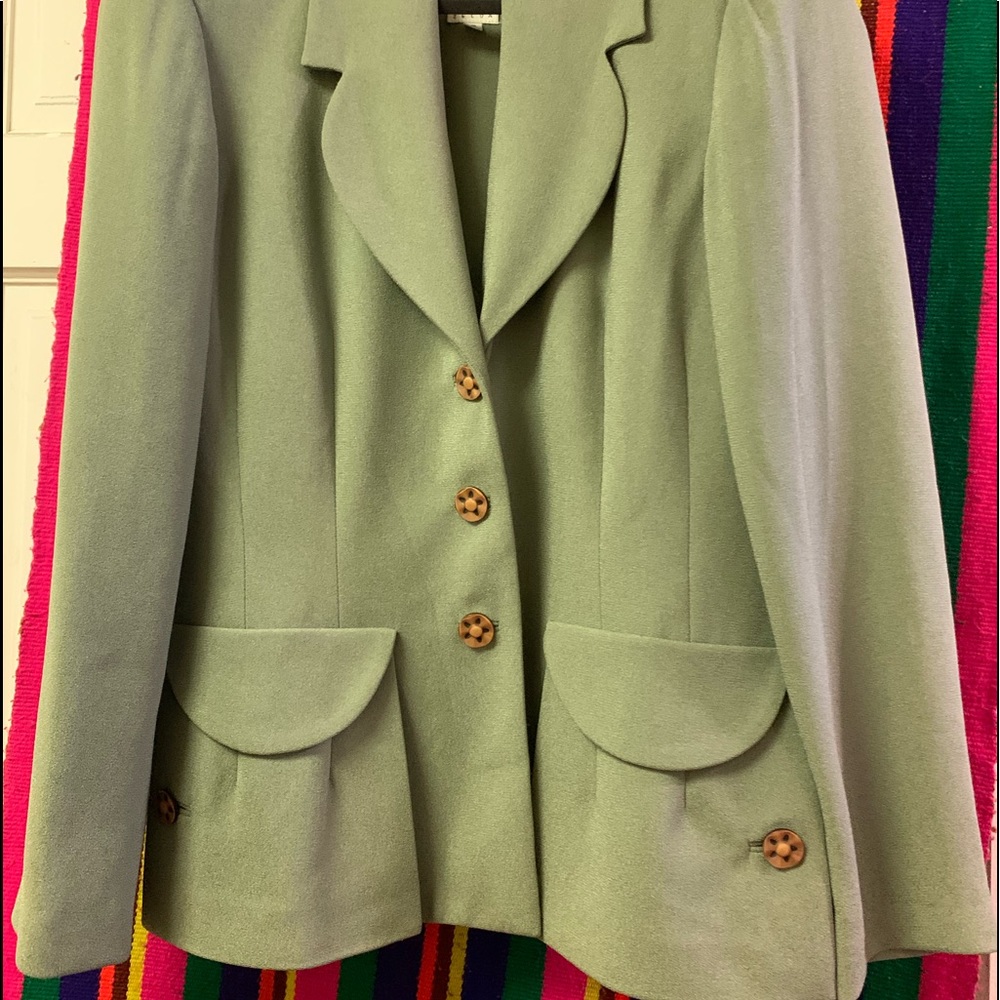 Vintage Zelda Blazer Jacket 1980s Does The 1940s - Gem